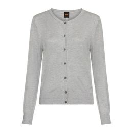 BOSS Knit Cardigan female Grey size M