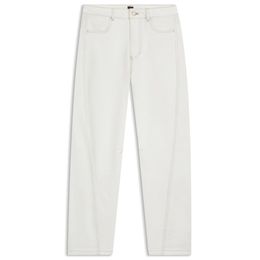 BOSS Orange Hose Damen Größe 46 offwhite
