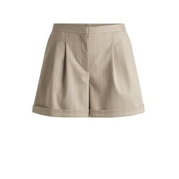 BOSS Pleat-Front Pants female Beige size 34