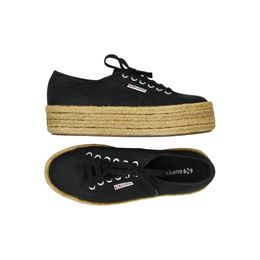 Superga Sneaker Damen Gr&ouml;&szlig;e 39 Second Hand schwarz