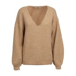 Influencer Pullover Damen Gr&ouml;&szlig;e L camel