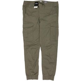 H&M H&M Stoffhose Herren Größe 34 Second Hand grün