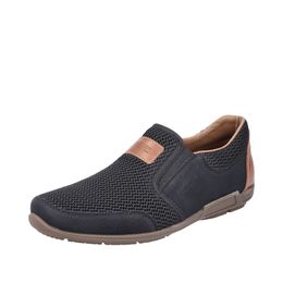 Rieker Slip On Herren Größe 45 hellbraun / schwarz