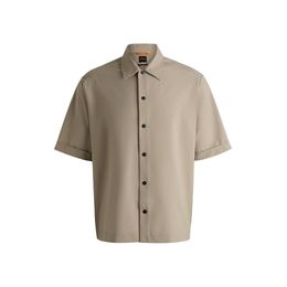 BOSS Button Up Shirt male Beige size S
