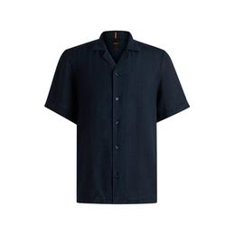 BOSS Button Up Shirt male Blue size XXXL