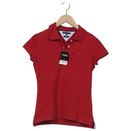 Tommy Hilfiger Poloshirt Damen Größe M Second Hand rot