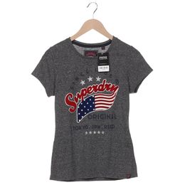 Superdry T-Shirt Damen Größe L Second Hand grau