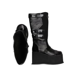 Killstar Stiefel Damen Größe 39 Second Hand schwarz
