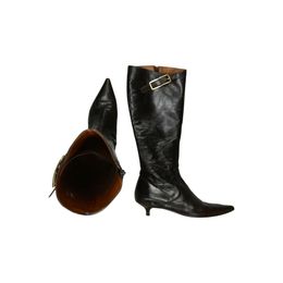 Hugo Stiefel Damen Größe 39 Second Hand schwarz