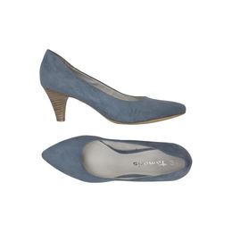 Tamaris Pumps Damen Größe 39 Second Hand blau