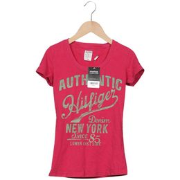 Tommy Jeans T-Shirt Damen Gr&ouml;&szlig;e XS Second Hand pink