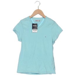 Tommy Jeans T-Shirt Damen Gr&ouml;&szlig;e M Second Hand blau