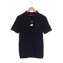Fred Perry Poloshirt Herren Gr&ouml;&szlig;e S Second Hand schwarz