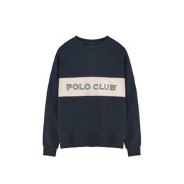 Polo Club Sweatshirt Herren Größe L navy / wollweiß