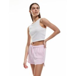 KOTON Shorts Damen Größe 36 rosa