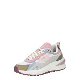 Pepe Jeans Sneaker 'Winslow Urban' Damen Gr&ouml;&szlig;e 41 himmelblau / gr&uuml;n / rosa / wei&szlig;