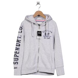 Superdry Kapuzenpullover Damen Größe M Second Hand grau