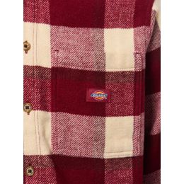 Dickies Hemd 'Plaid Coaling' Herren Gr&ouml;&szlig;e XXL beige / bordeaux / rotmeliert