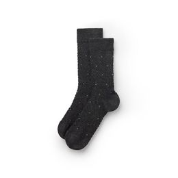 CALZEDONIA Socken Herren Größe 41/46 hellblau / braun / dunkelgrau