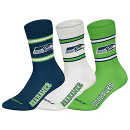 NFL Socken Herren Größe 39/42 navy / grasgrün / weiß