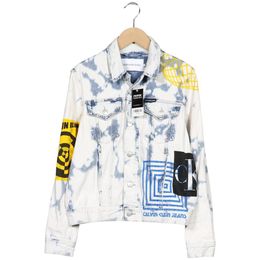 Calvin Klein Jeans Jacke Damen Gr&ouml;&szlig;e XS Second Hand bunt