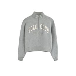 Polo Club Sweatshirt female Grey size 3XL