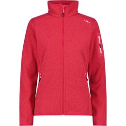 CMP Funktionsfleecejacke Damen Gr&ouml;&szlig;e S rot / wei&szlig;