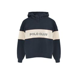Polo Club Sweatshirt Damen Gr&ouml;&szlig;e XXL hellbeige / nachtblau / dunkelrot