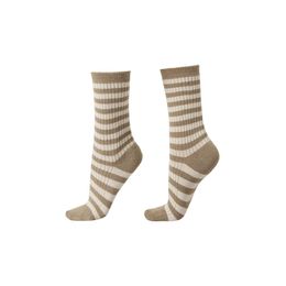CALZEDONIA Socks female Beige size One Size