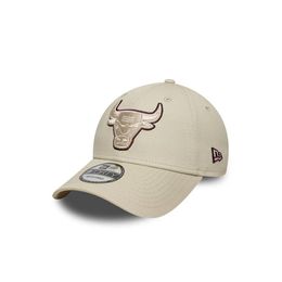 New Era Athletic Cap '9FORTY Chicago Bulls NBA Outline' male Beige size Onesize