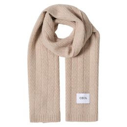 Cecil Scarf female Beige size Onesize