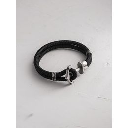 REYTEL Armband 'ANKER' Herren Gr&ouml;&szlig;e 18 cm silber