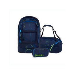 Satch Rucksack 'Pack Schulrucksack Set 3tlg.' Jungen Größe One Size navy