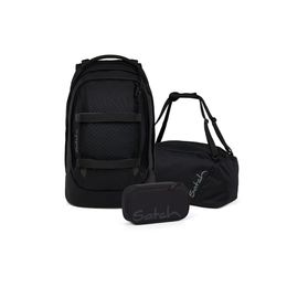 Satch Rucksack 'Pack Schulrucksack Set 3tlg.' Jungen Größe One Size schwarz