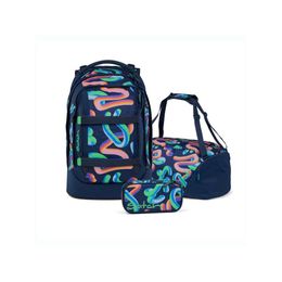 Satch Backpack 'Pack Schulrucksack Set 3tlg' boy Blue size One Size