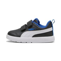 Puma Sneaker 'Courtflex V3' Jungen Größe 25 royalblau / schwarz / weiß
