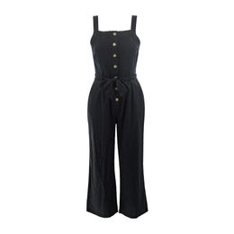 AIKI KEYLOOK Jumpsuit 'Olive It' Damen Gr&ouml;&szlig;e XL schwarz