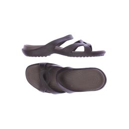 Crocs Sandalen Damen Gr&ouml;&szlig;e 40.5 Second Hand braun