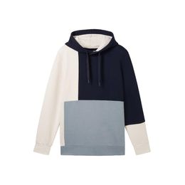 Tom Tailor Sweatshirt Herren Gr&ouml;&szlig;e M hellblau / dunkelblau / wei&szlig;