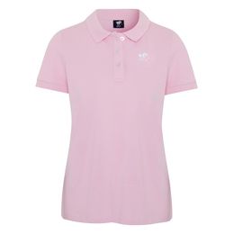POLO SYLT Poloshirt Damen Gr&ouml;&szlig;e XXL hellpink / wei&szlig;