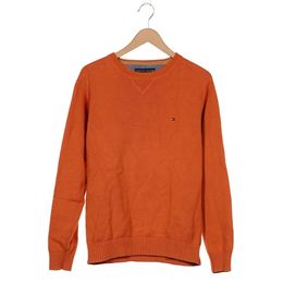 Tommy Hilfiger Pullover Herren Gr&ouml;&szlig;e L Second Hand orange