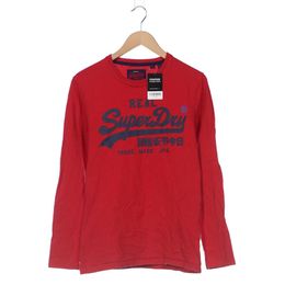 Superdry Langarmshirt Herren Gr&ouml;&szlig;e S Second Hand rot