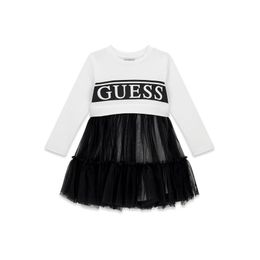 Guess Kleid M&auml;dchen Gr&ouml;&szlig;e 122 schwarz / wei&szlig;