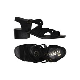 Rieker Sandalen Damen Gr&ouml;&szlig;e 38 Second Hand schwarz
