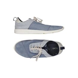 Toms Shoes TOMS Sneaker Damen Gr&ouml;&szlig;e 38.5 Second Hand hellblau