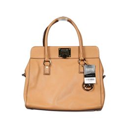 MICHAEL Michael Kors Handtasche gross Leder Damen Größe One Size Second Hand beige