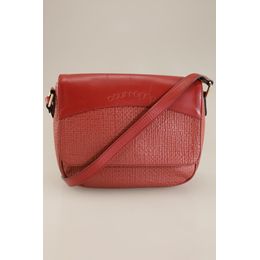 Courr&egrave;ges courr&egrave;ges Handtasche klein Leder Damen Gr&ouml;&szlig;e One Size Second Hand rot