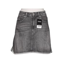 Calvin Klein Jeans Rock Damen Größe S Second Hand grau