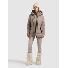 Khujo Winterjacke 'RABB' Damen Gr&ouml;&szlig;e M dunkelbeige