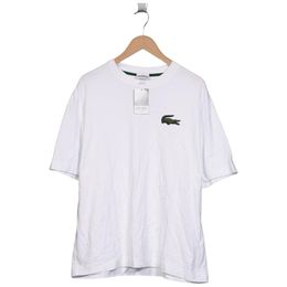 Lacoste T-Shirt Herren Gr&ouml;&szlig;e L Second Hand wei&szlig;